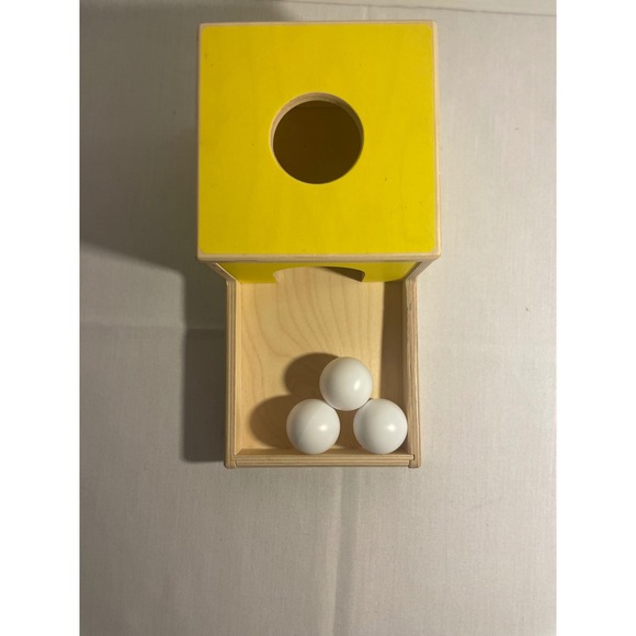 LOVEVERY | Toys | Lovevery Wooden Ball Drop Box Educational Montessori ...